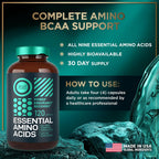 Plant-based BCAA supplement benefits