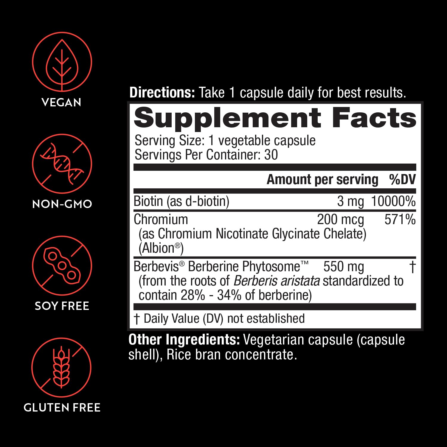 Plant-based berberine for daily use