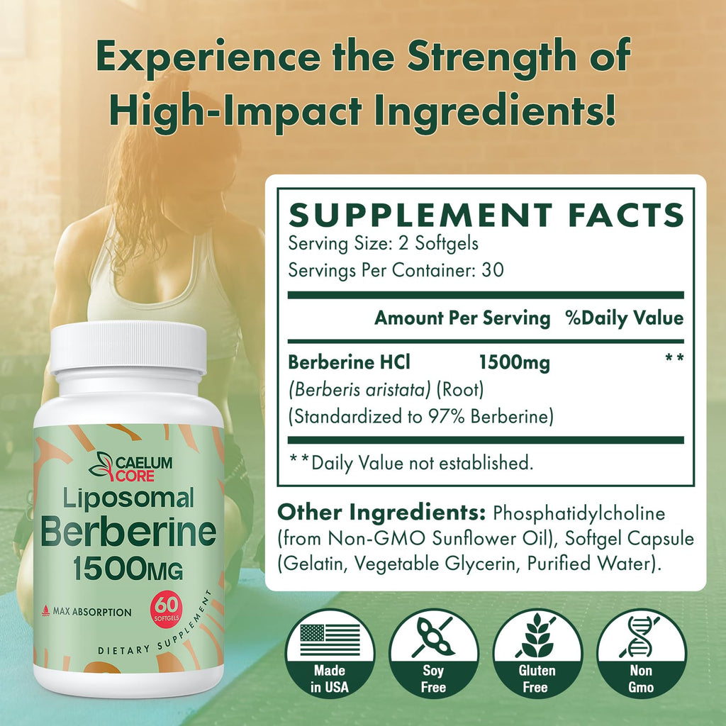 Plant-based berberine for holistic health