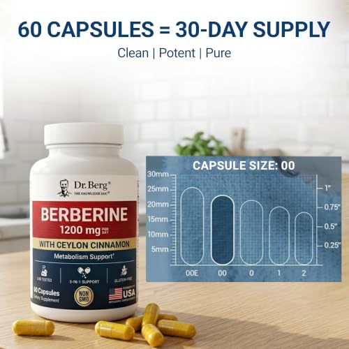Plant-based berberine for overall vitality