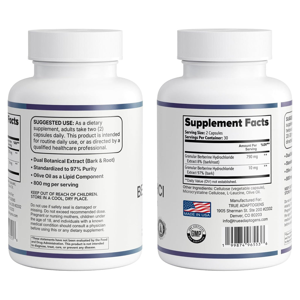 plant-based berberine for overall wellness