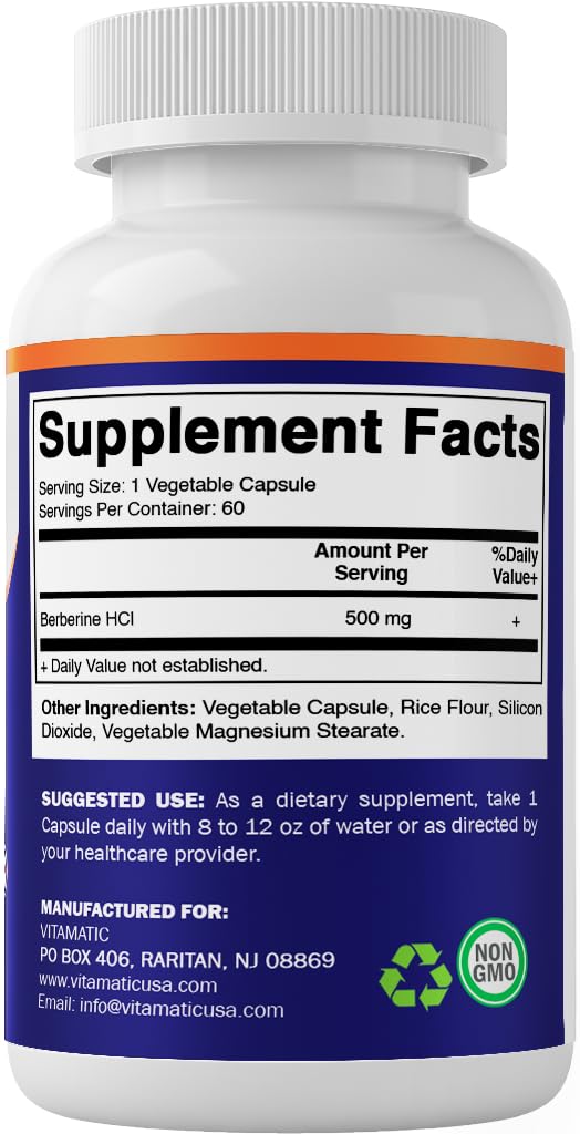 plant-based berberine HCl formula
