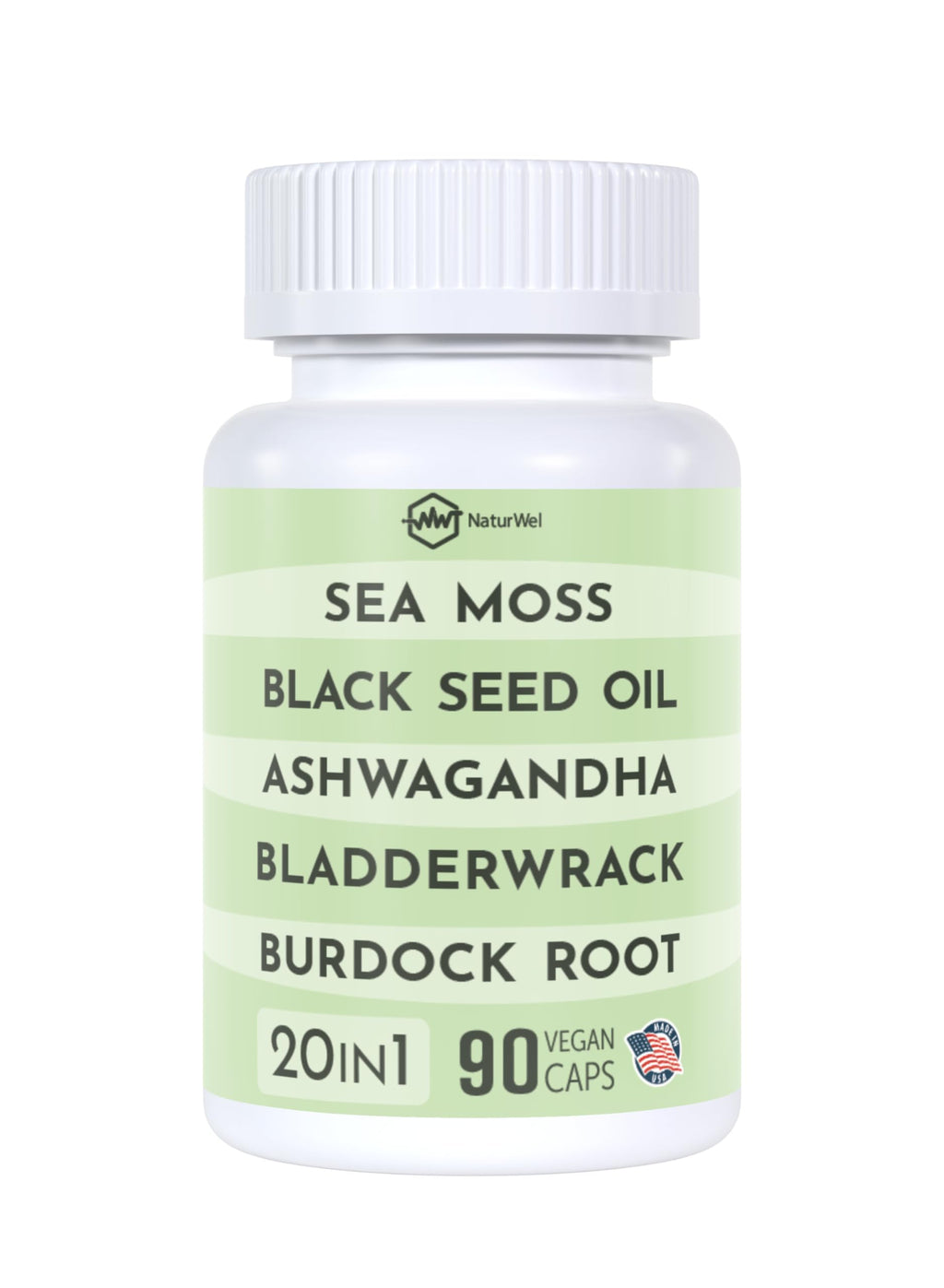Plant-based blended vitamin capsules