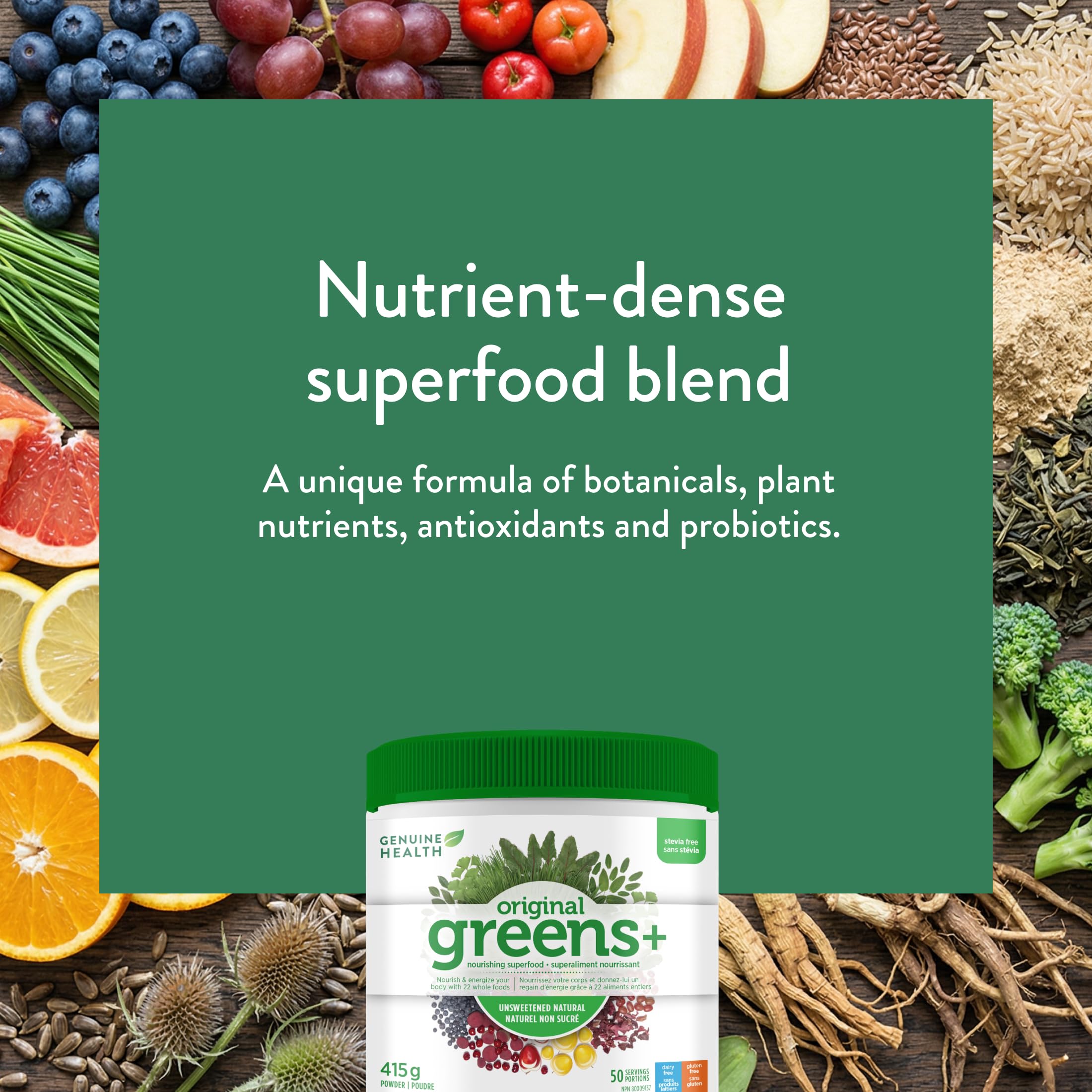 Plant-based blended vitamin formula