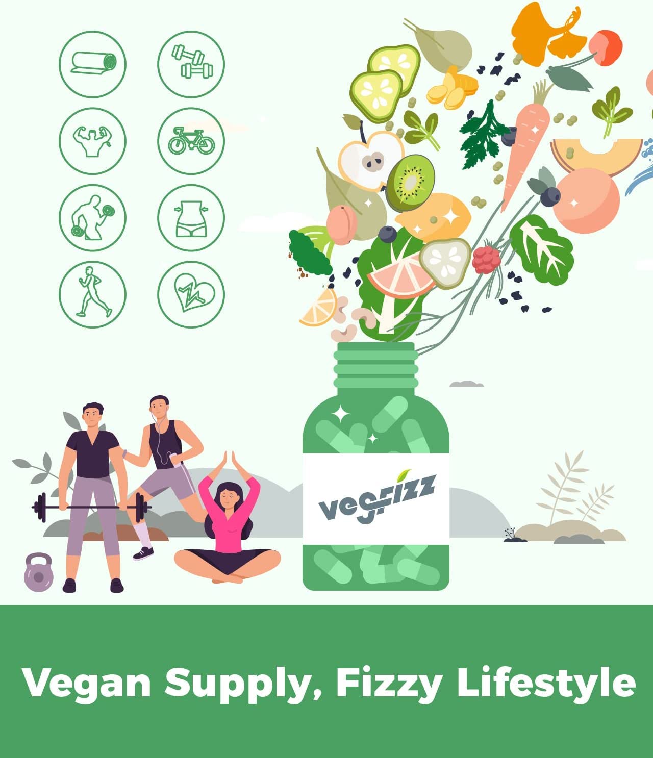 plant-based blended vitamin & mineral support