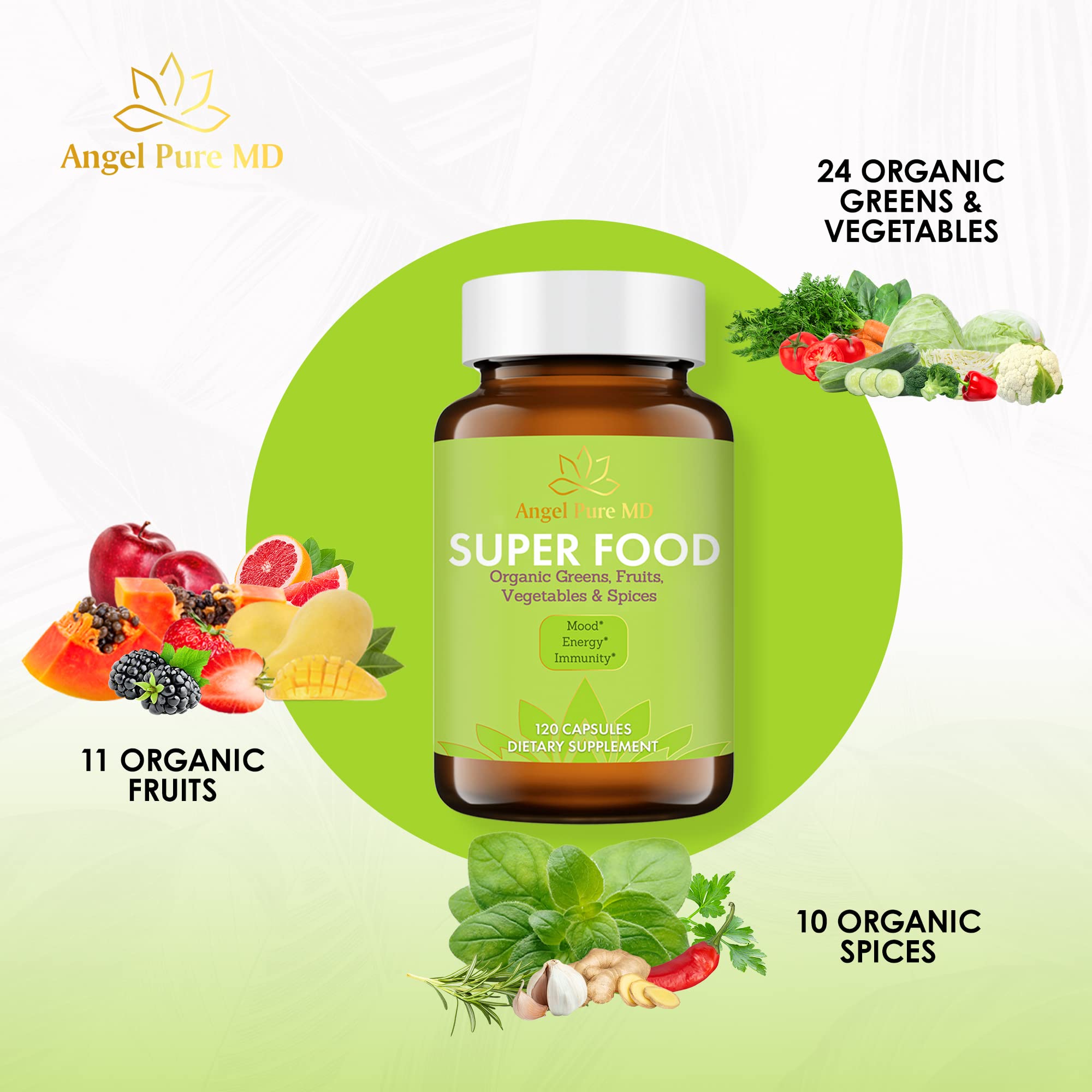 plant-based blended vitamin supplements