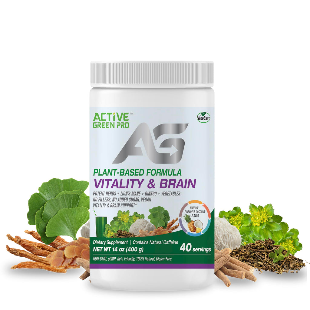 plant-based brain health powder