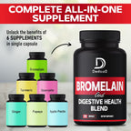 plant-based bromelain for digestive comfort