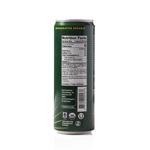 plant-based caffeine green tea drink