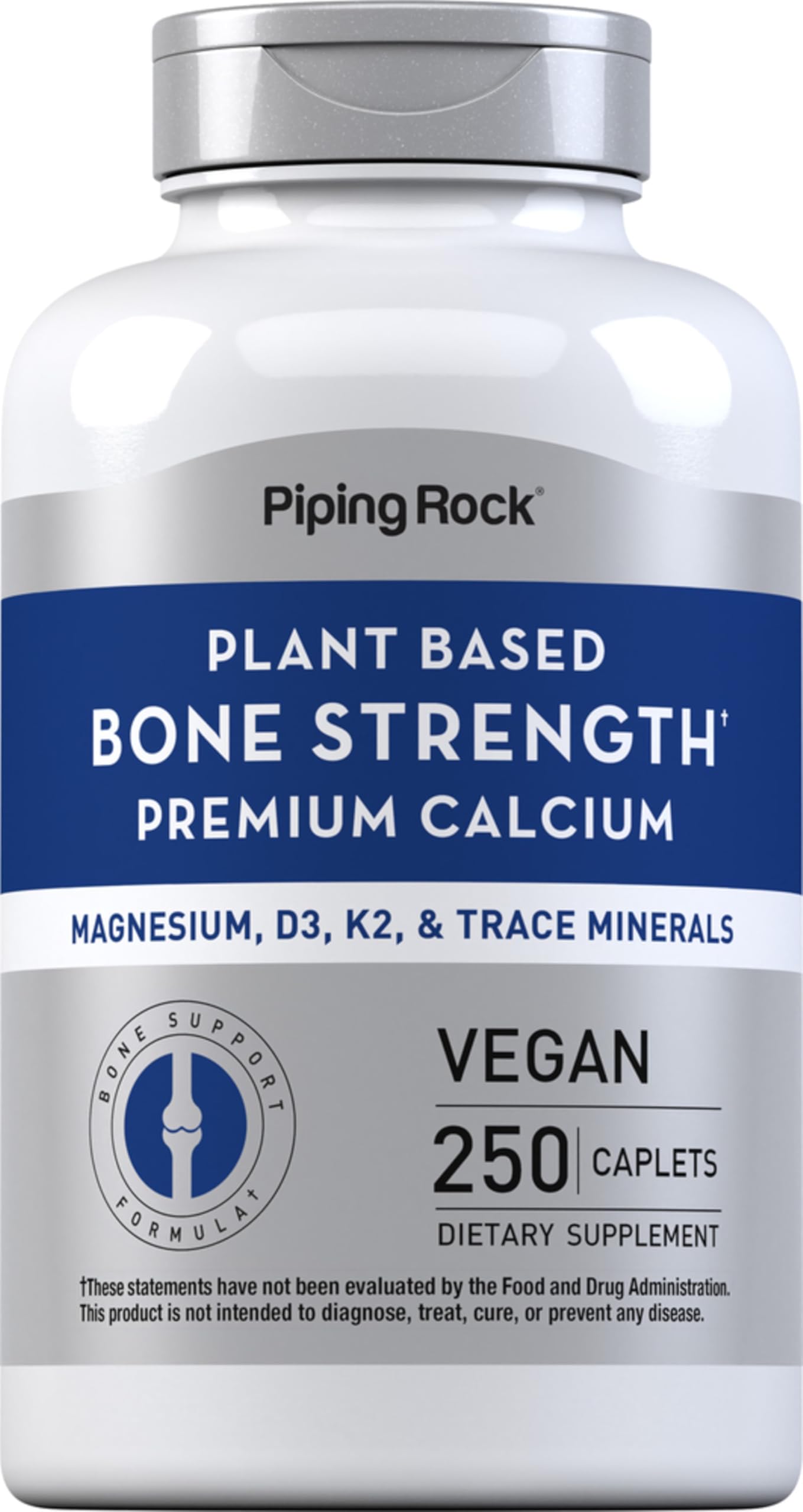 Plant-based calcium complex with vitamin D3