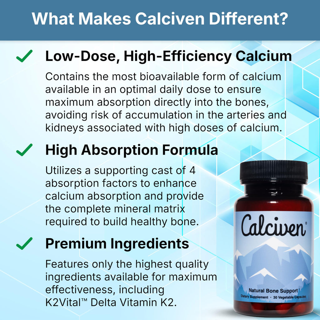 Plant-based calcium for healthy bones