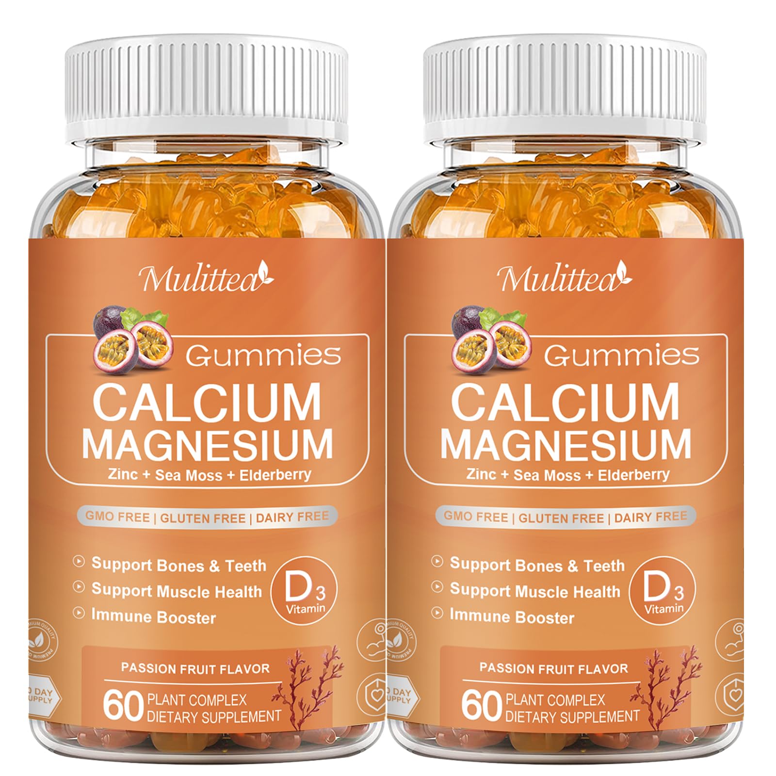 plant-based calcium gummies for health