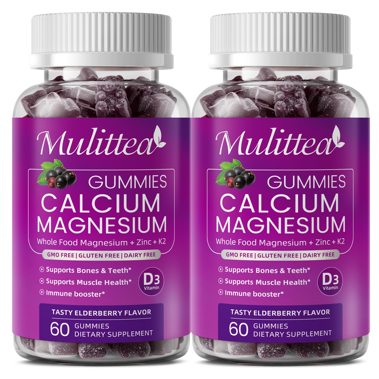 plant based calcium gummies for strong bones