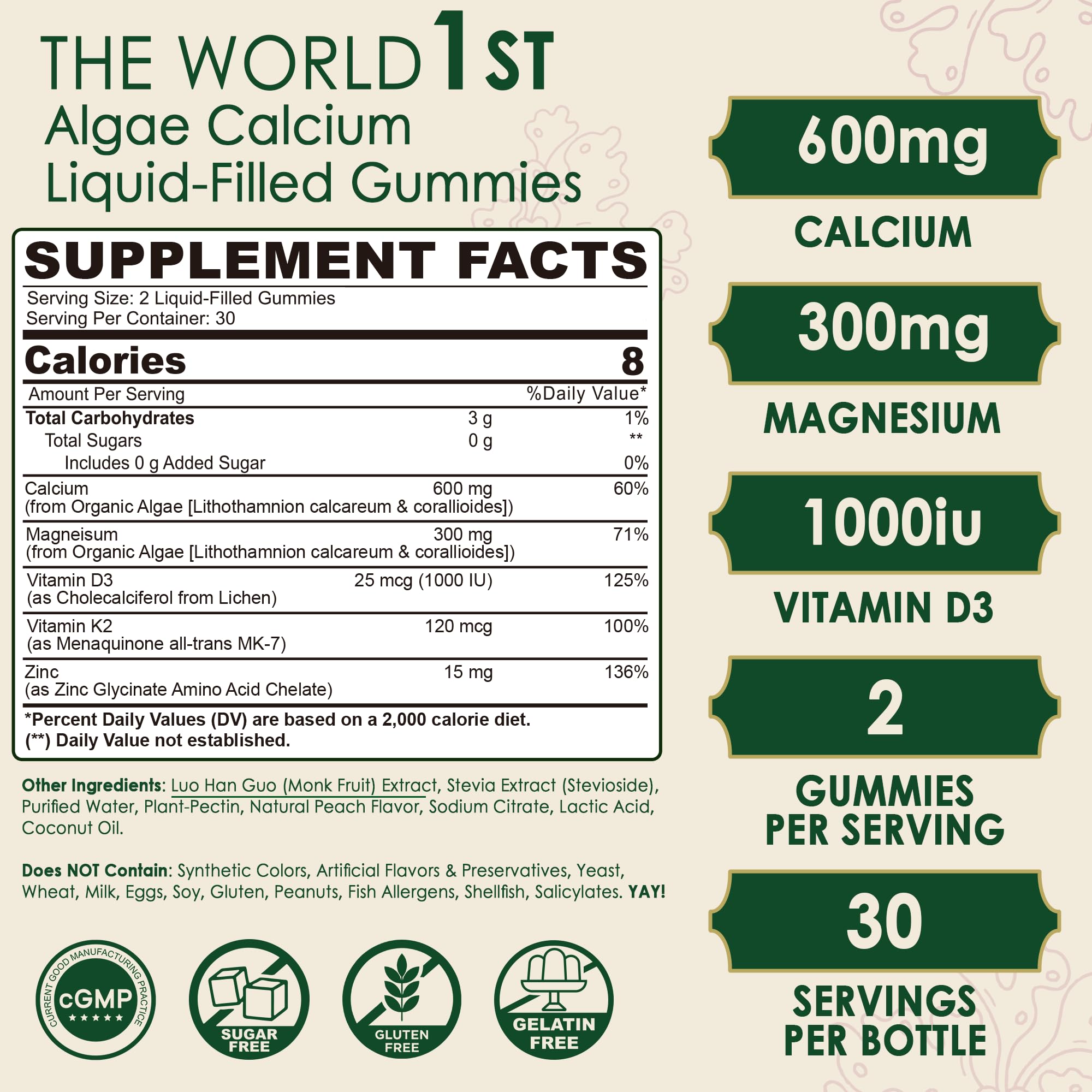 plant-based calcium with vitamin D3