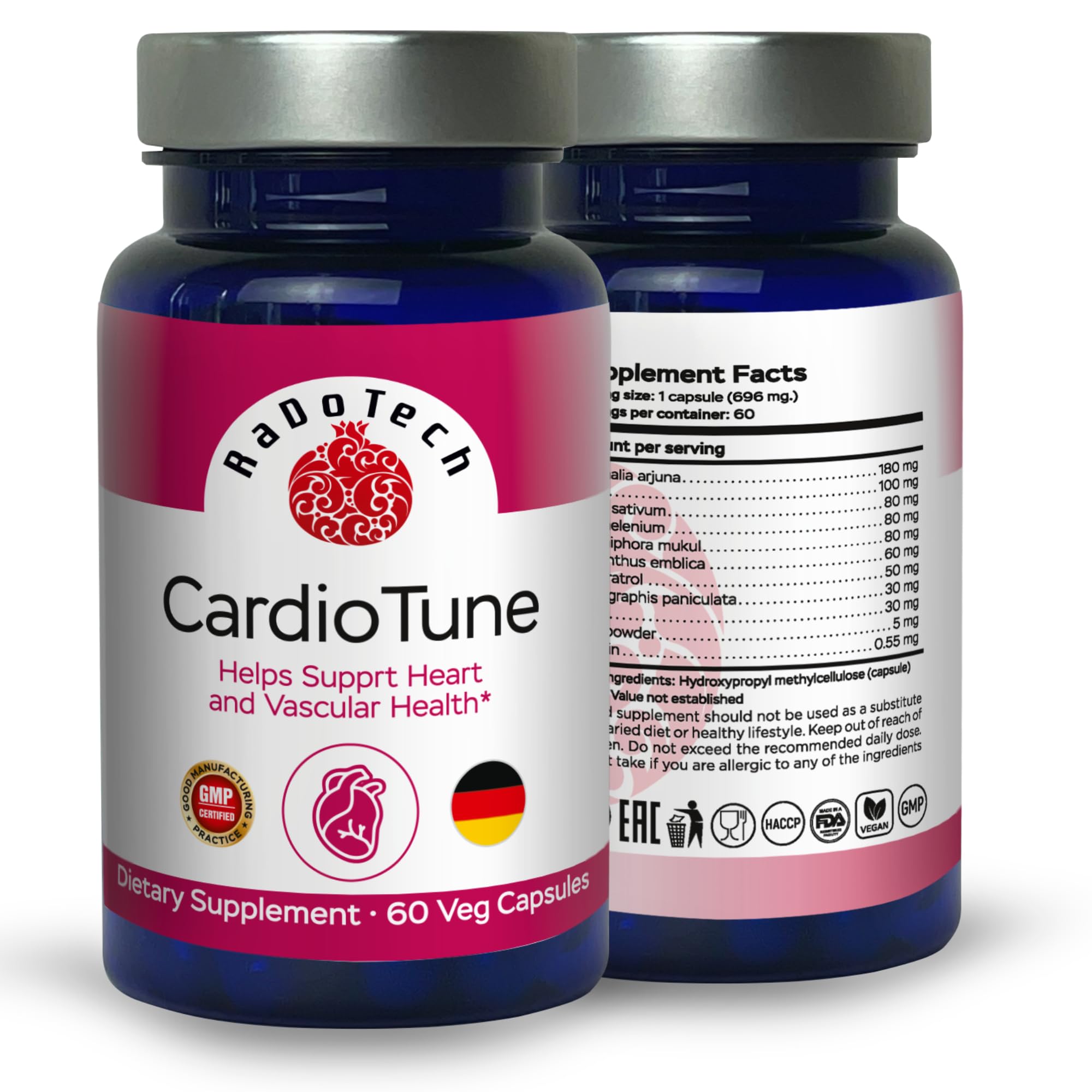 plant-based caplets for overall wellness