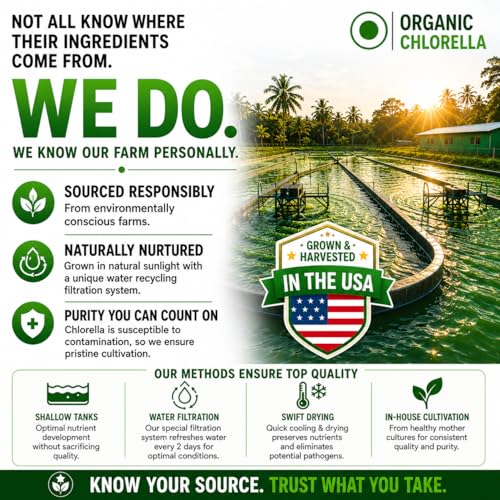 plant-based chlorella for wellness