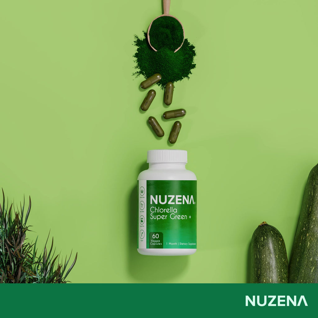 plant-based chlorella supplement benefits