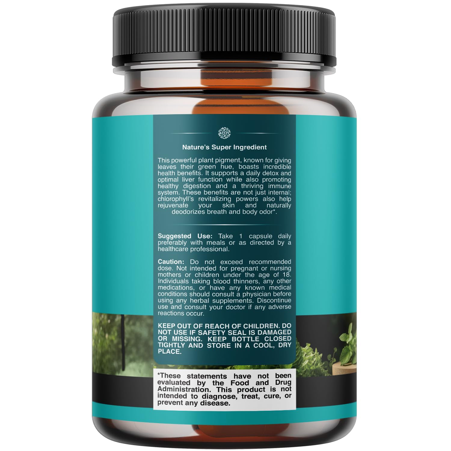 plant-based chlorophyll for wellness