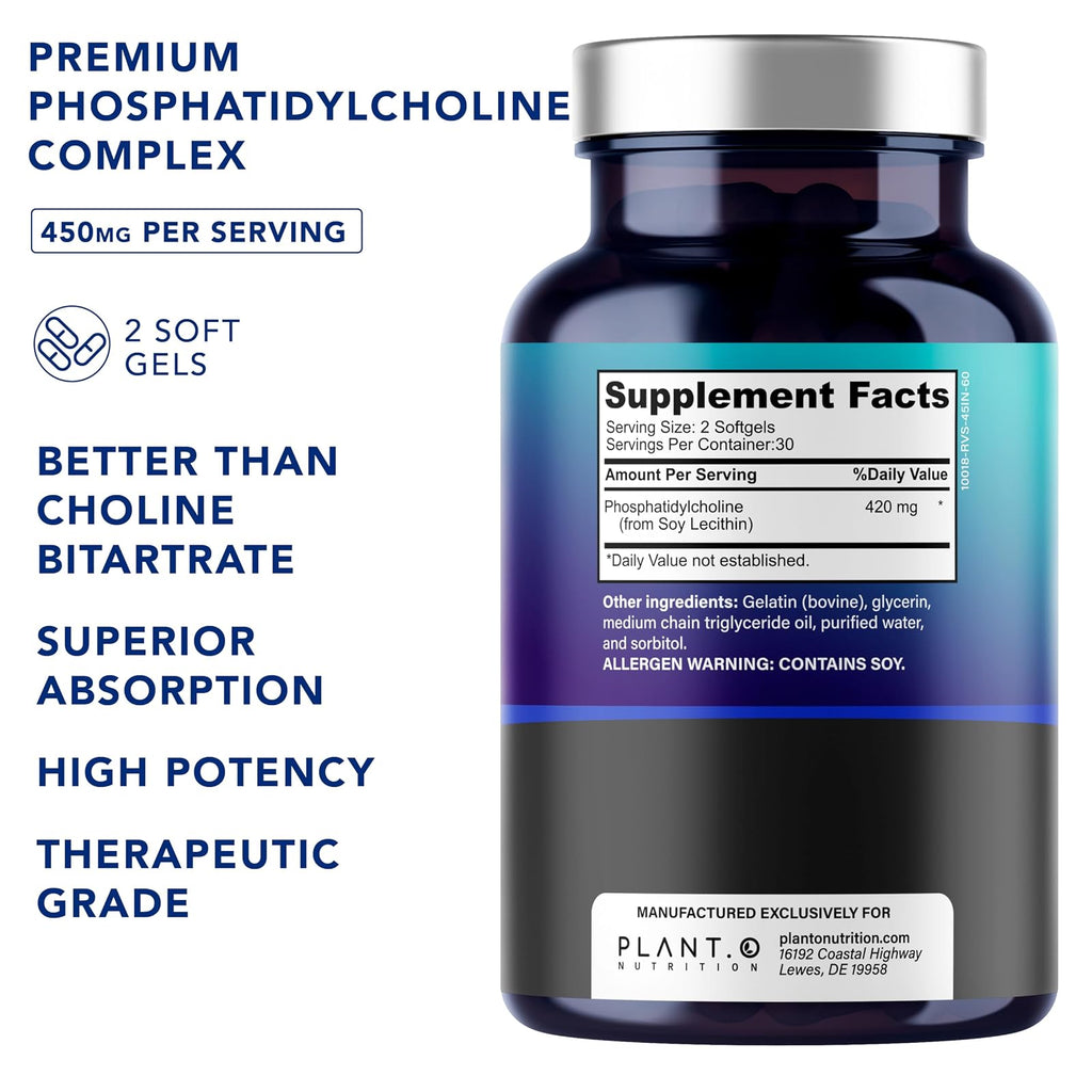 Plant-based choline supplement for cognitive support