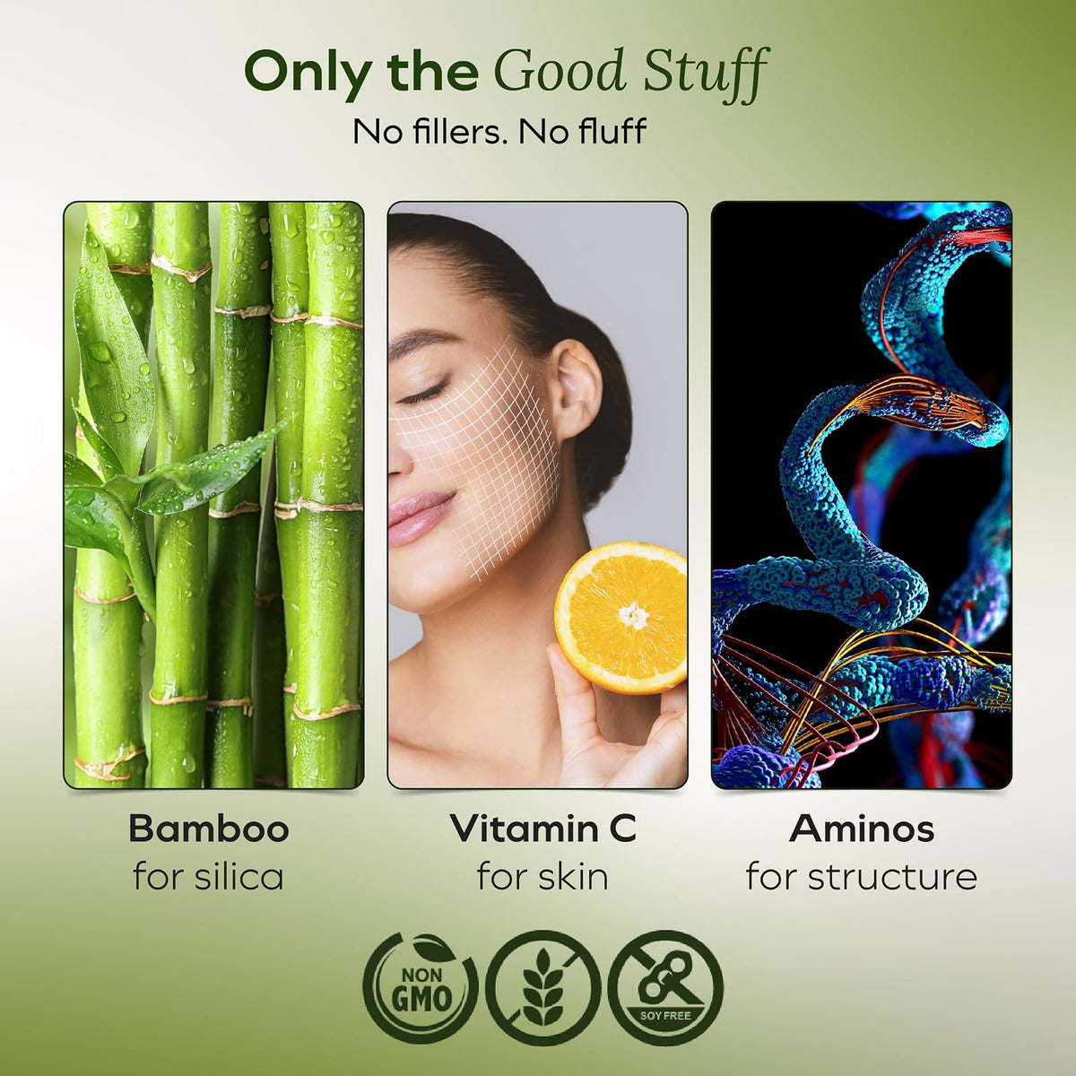 plant-based collagen for glowing skin
