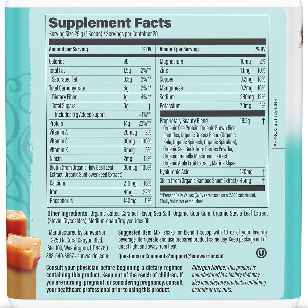 plant-based collagen peptides for beauty