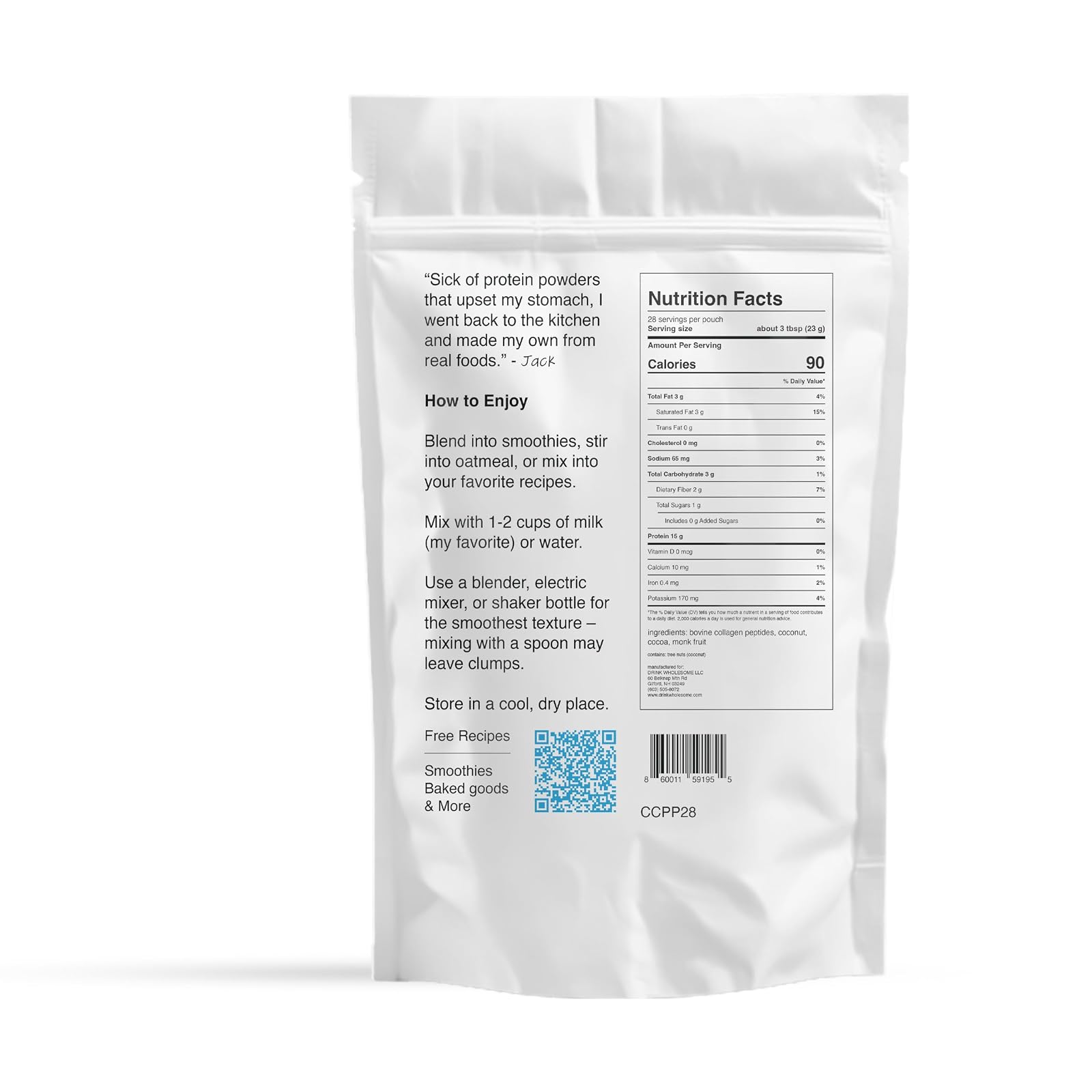 plant-based collagen protein option