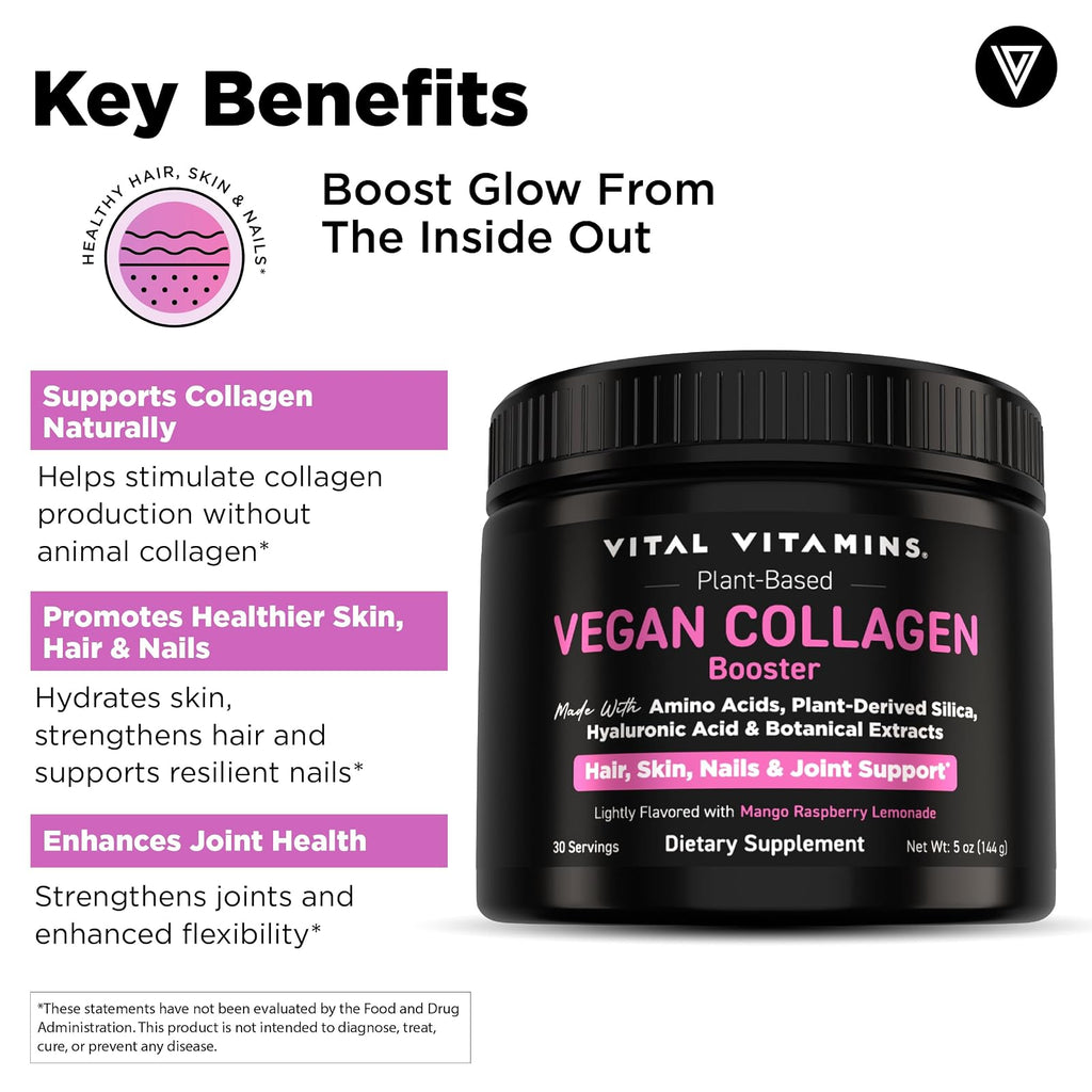 Plant-based collagen supplement for beauty