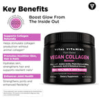 Plant-based collagen supplement for beauty