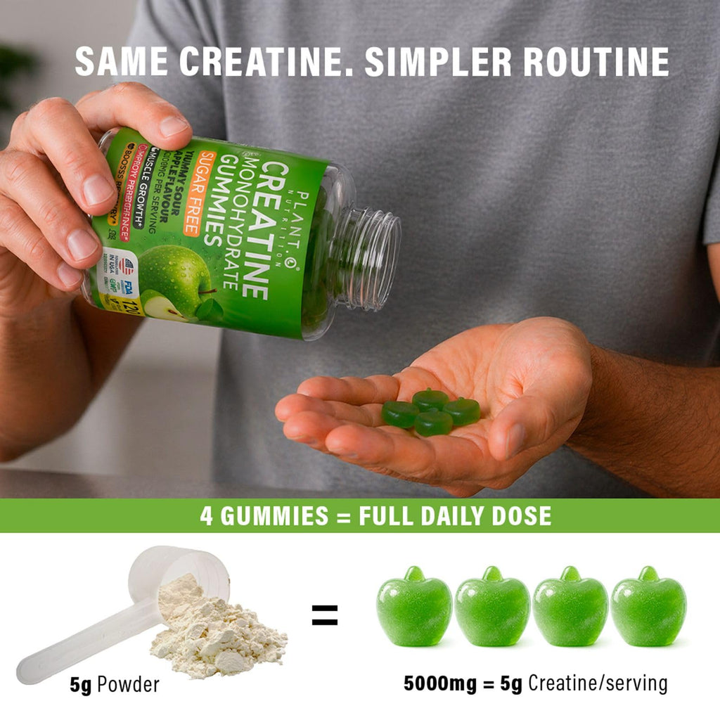 plant based creatine monohydrate supplement