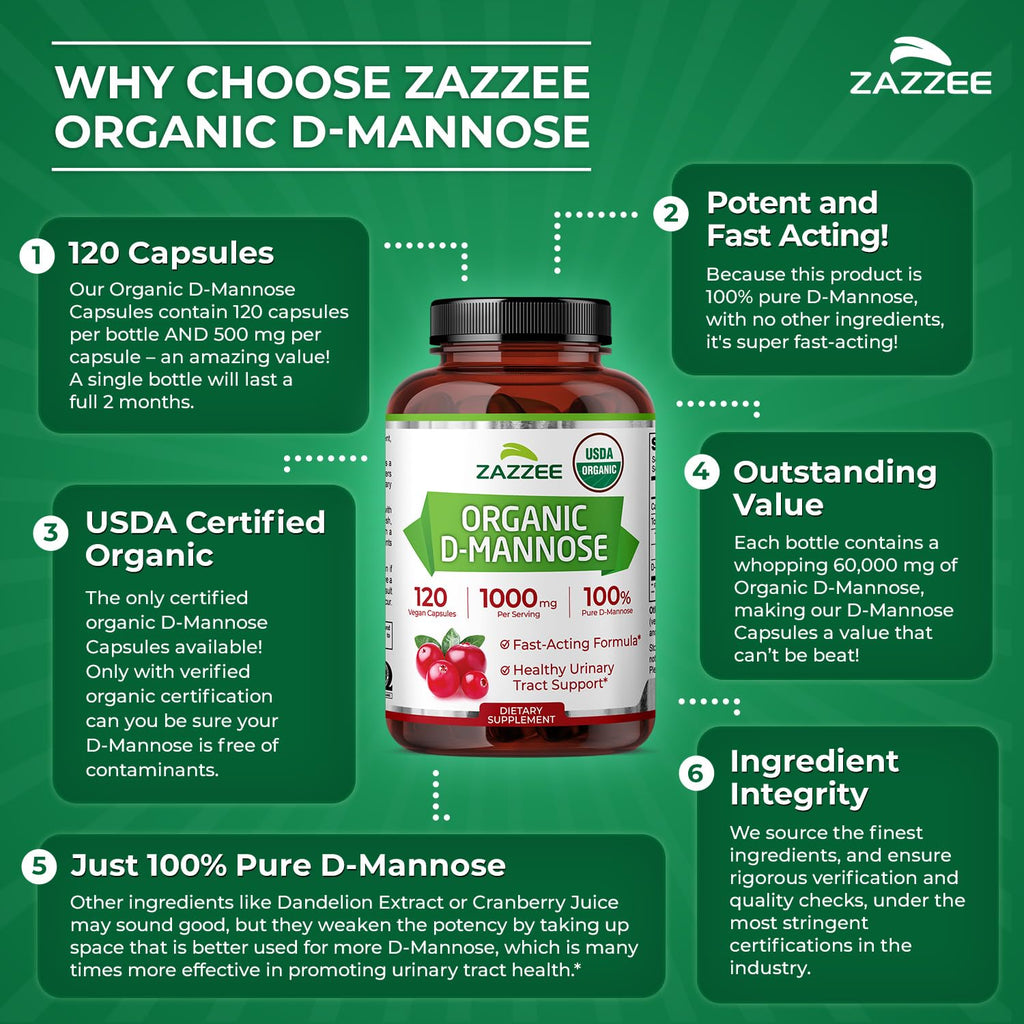 plant-based D-Mannose for wellness