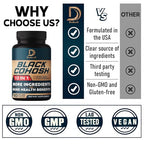plant-based DEDICAD Black Cohosh capsules