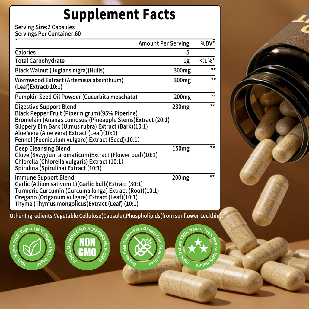 plant-based detox solution with clove