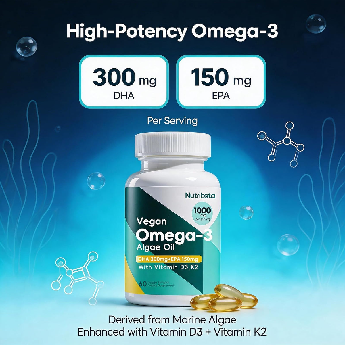 plant-based DHA and EPA source