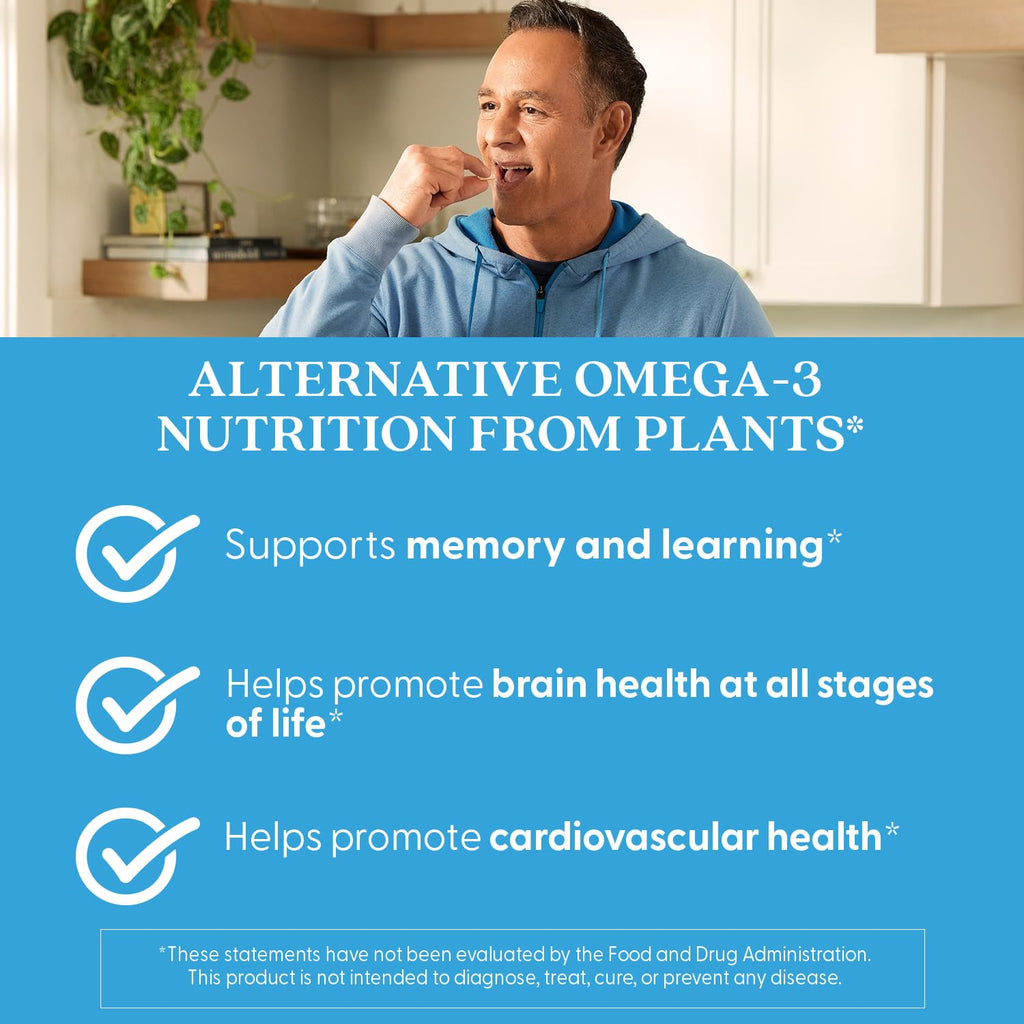 Plant-based DHA for wellness