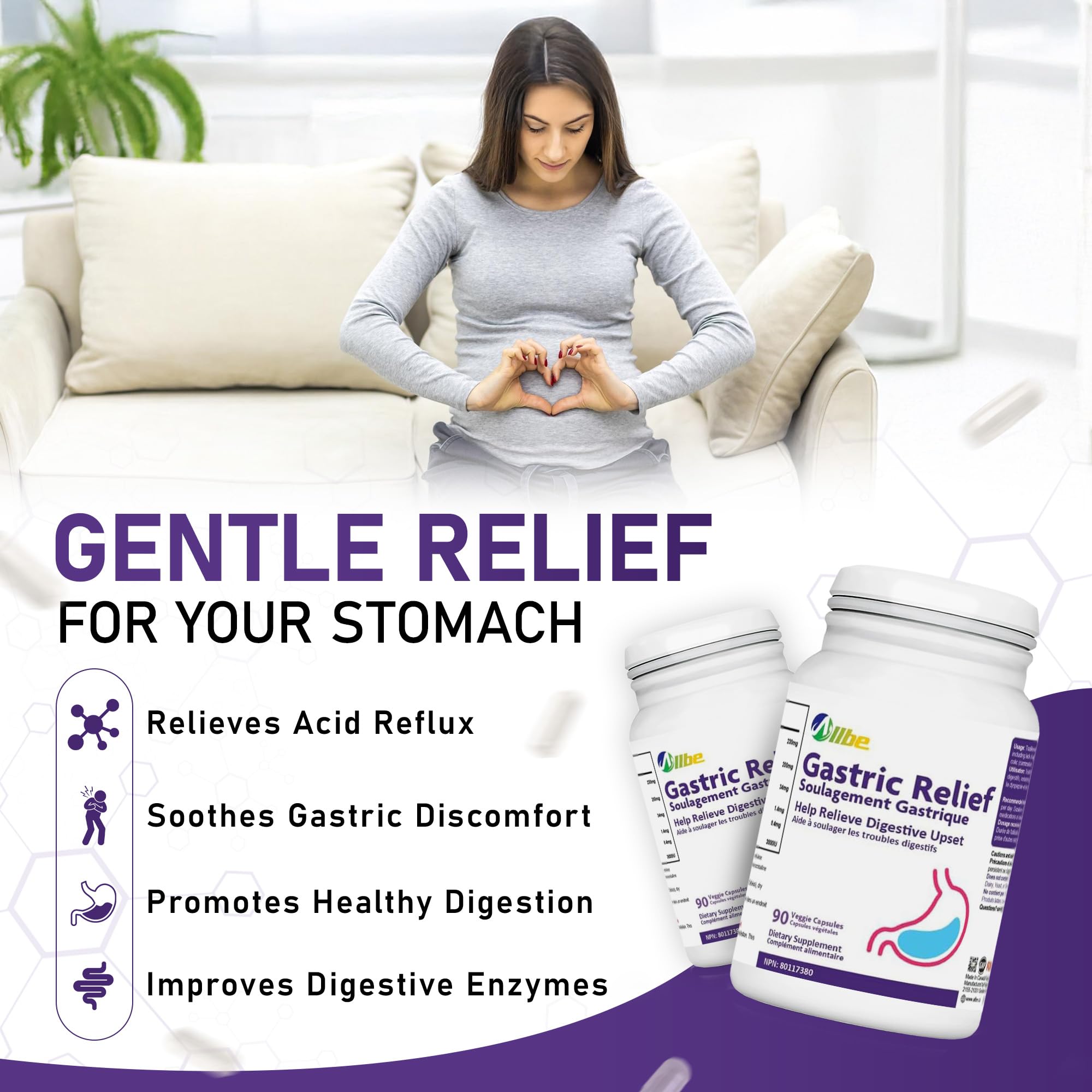 plant-based digestive aid capsules