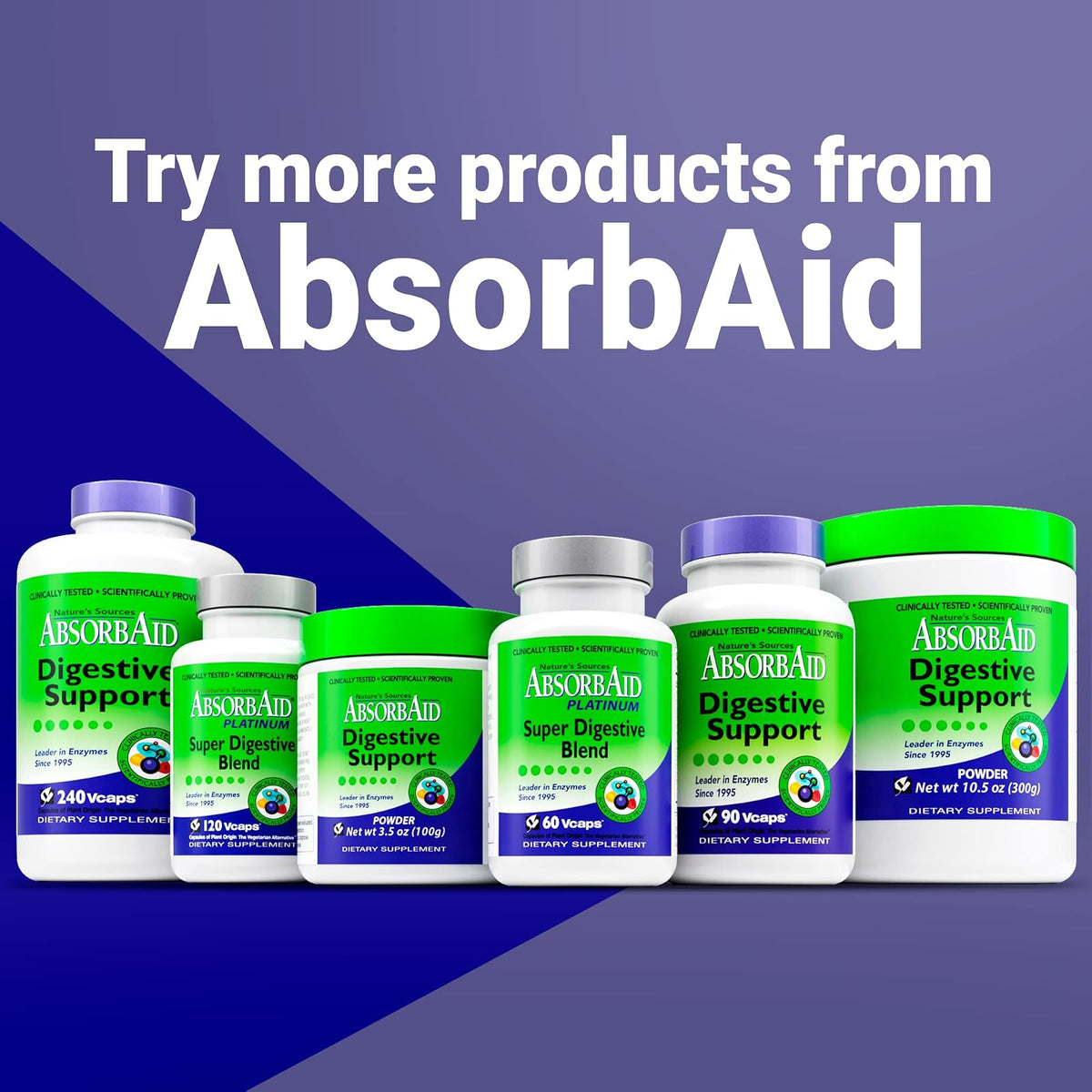 plant-based digestive enzyme formula