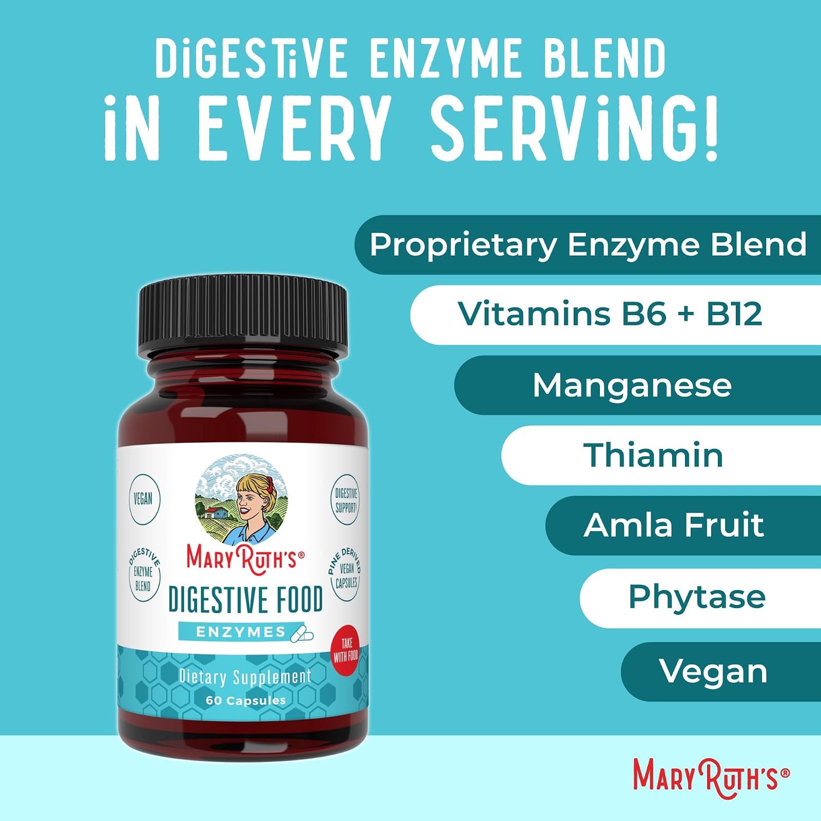 plant-based digestive enzymes for sensitive stomachs