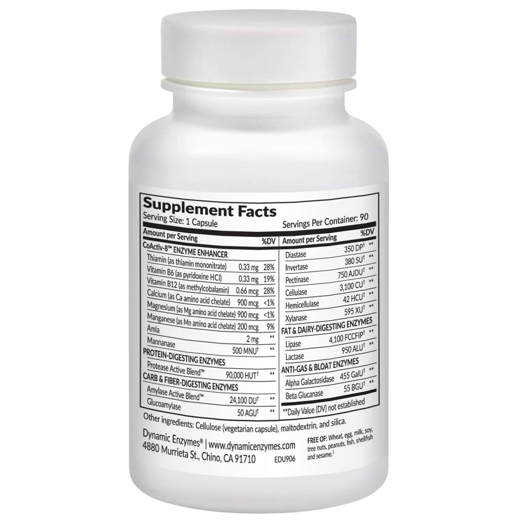 plant-based digestive enzymes supplement