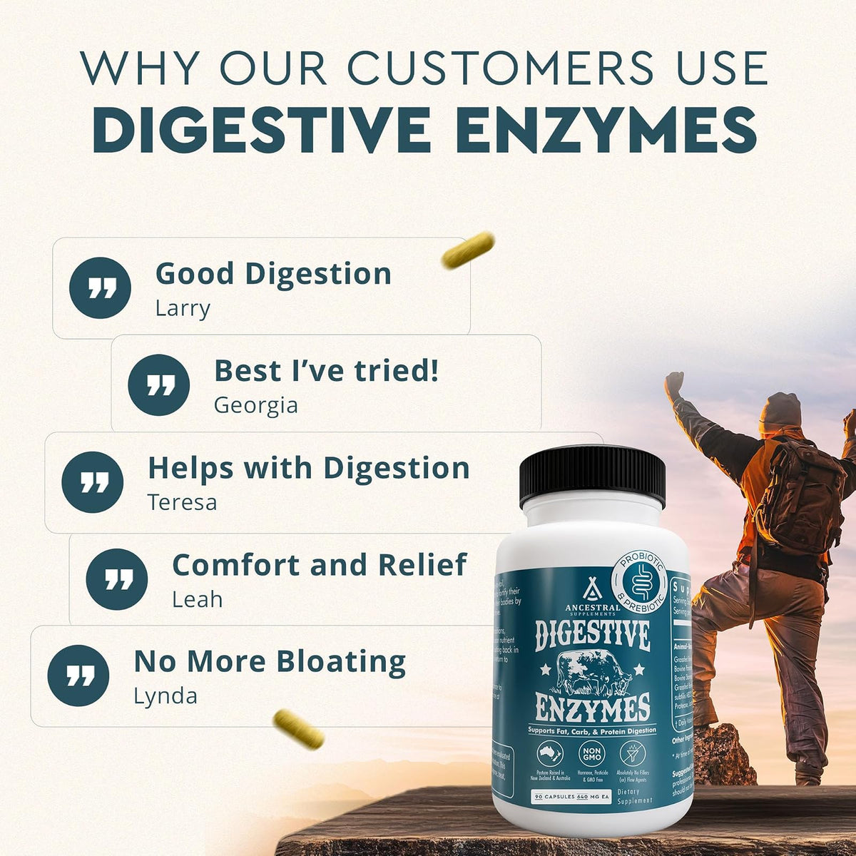 plant-based digestive enzymes supplement
