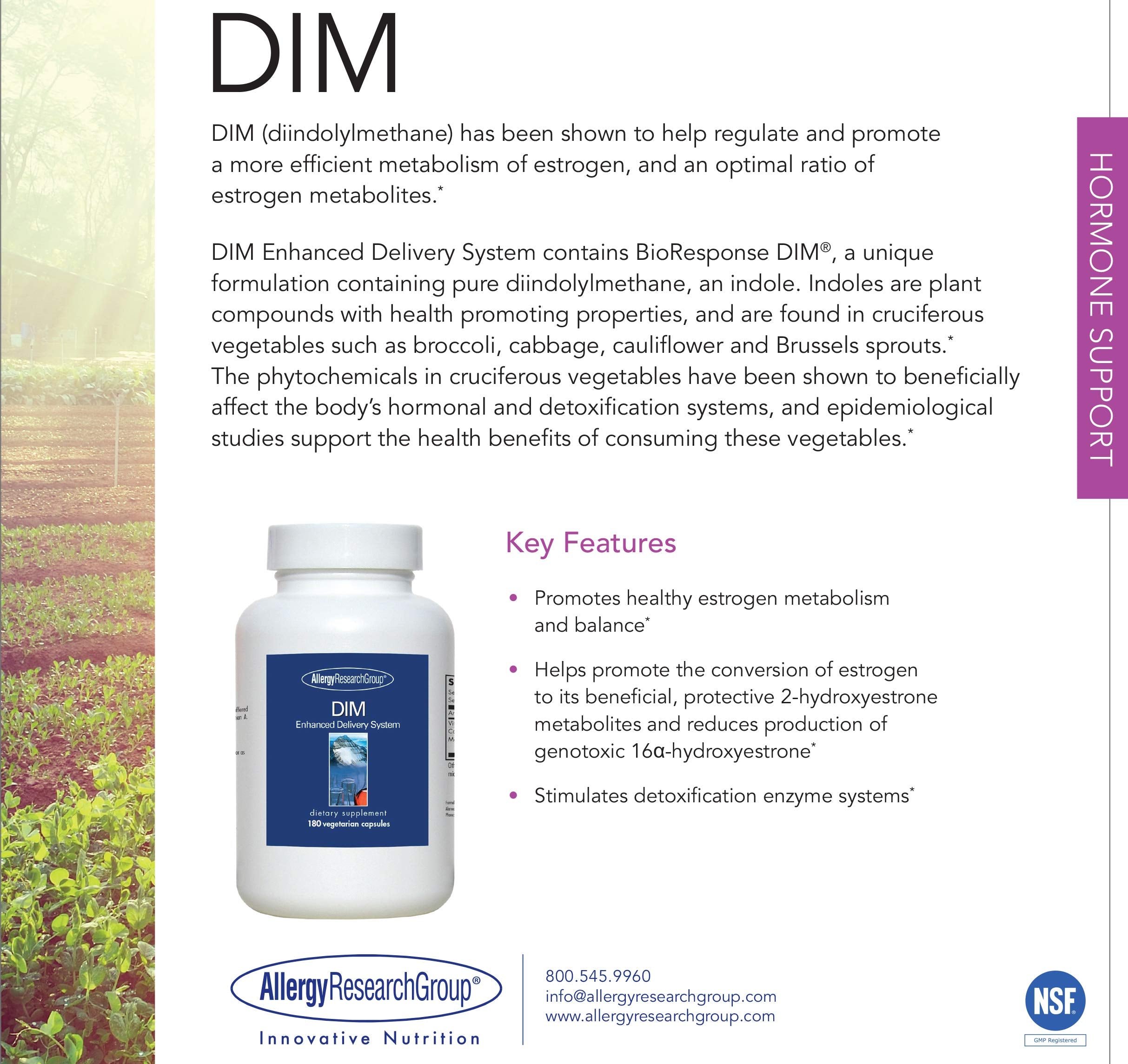 plant-based DIM for wellness