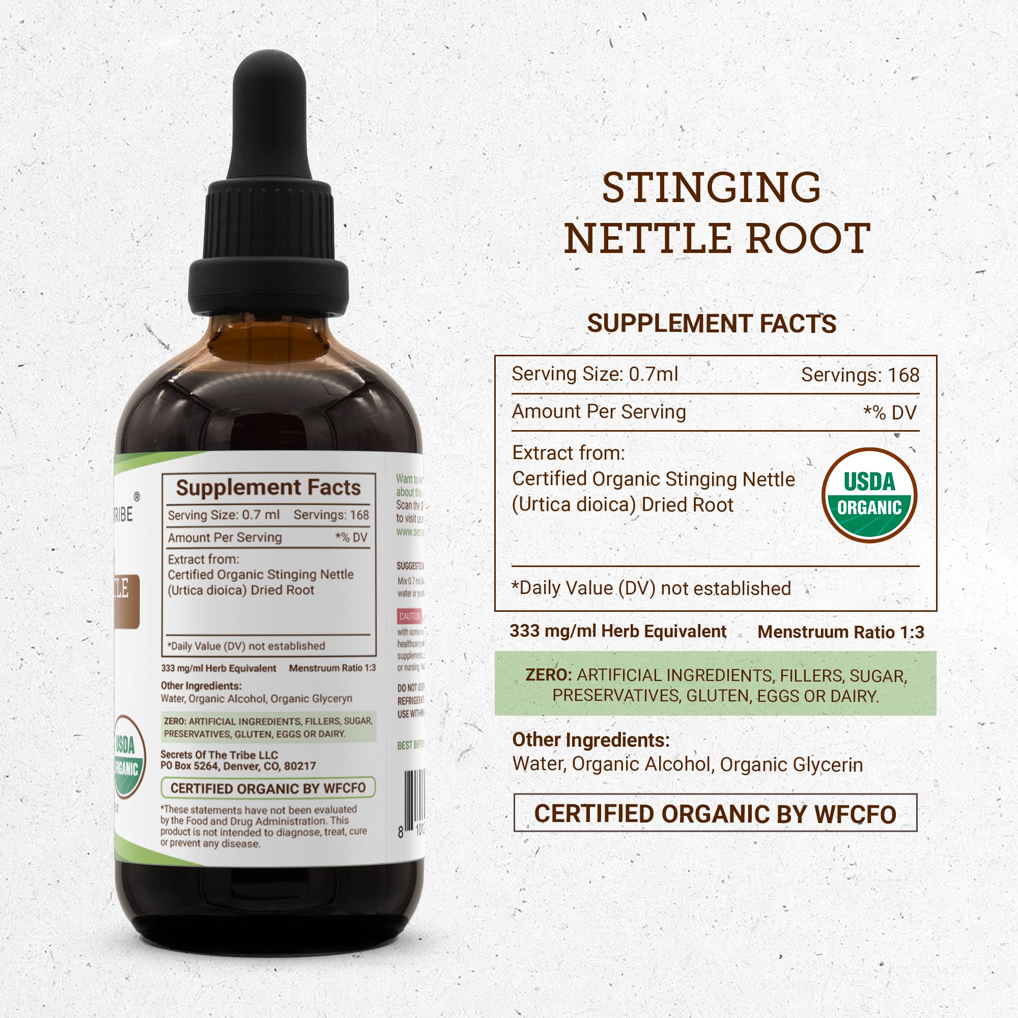 plant-based drops for respiratory relief