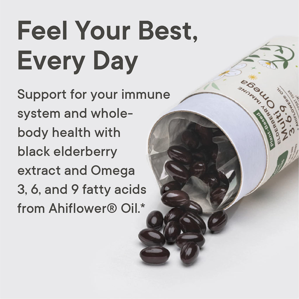 Plant-based elderberry for everyday use