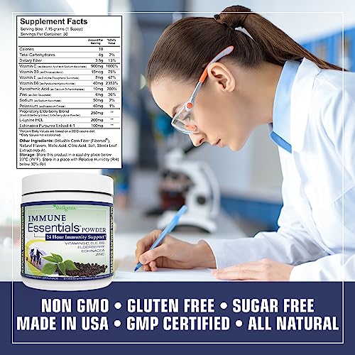 plant-based elderberry health supplement