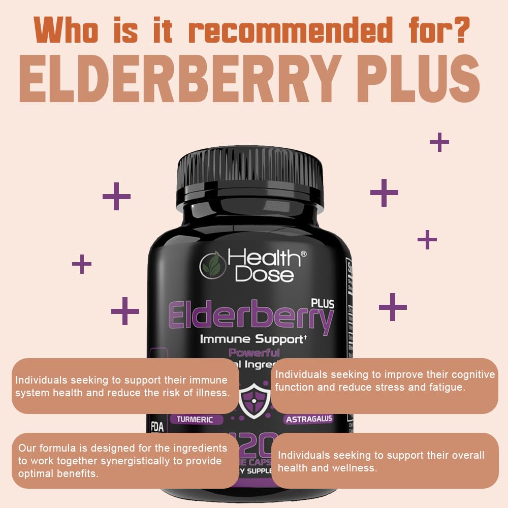 plant-based Elderberry Plus for vitality