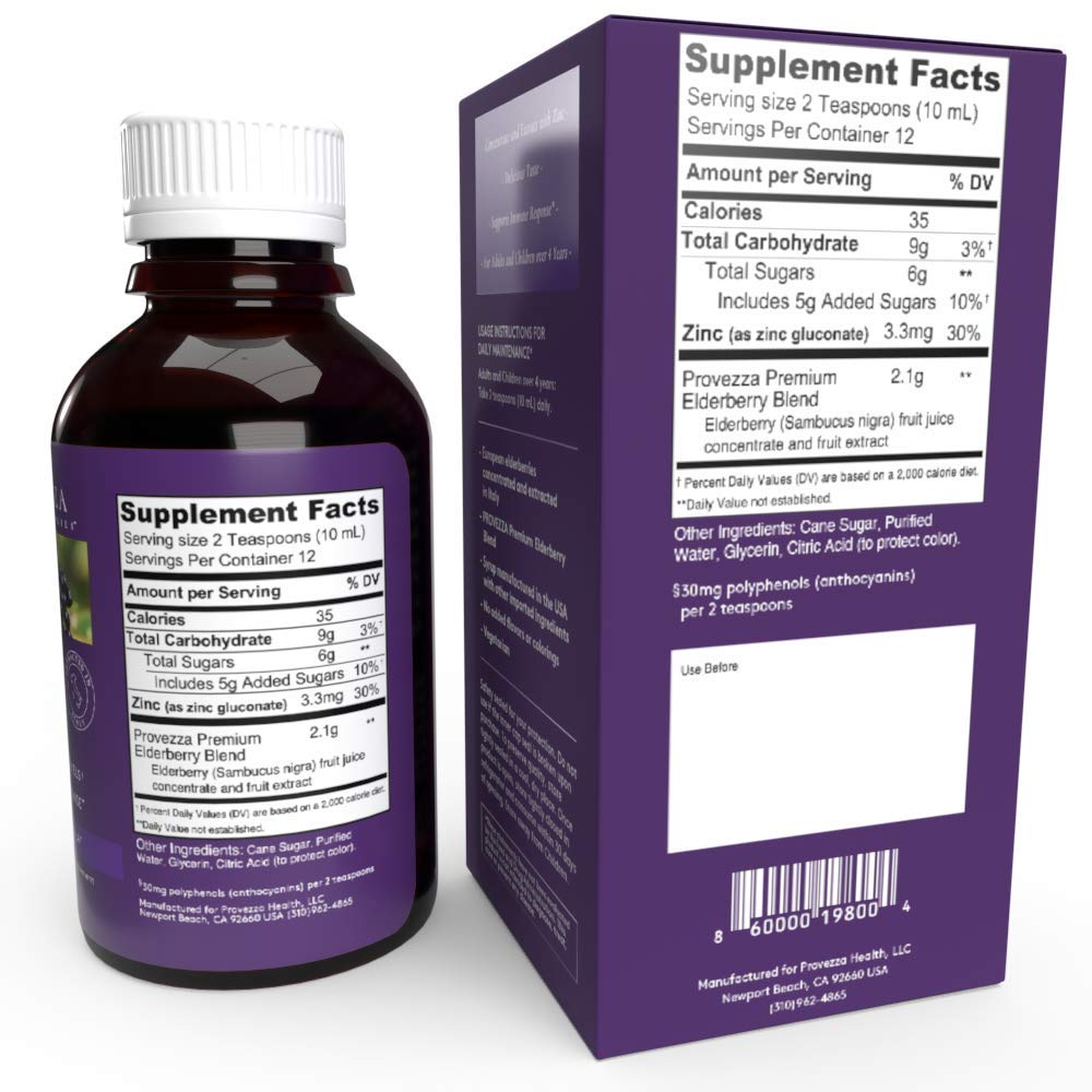 plant-based elderberry syrup for kids