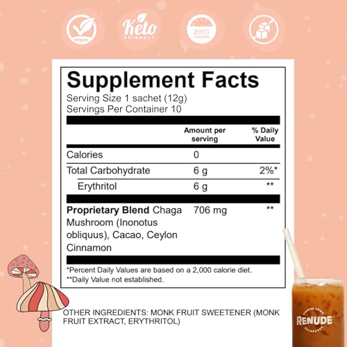 plant-based energy from chaga mushrooms