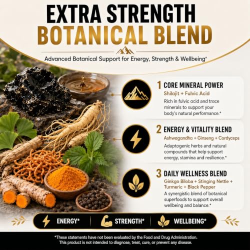plant-based energy from shilajit