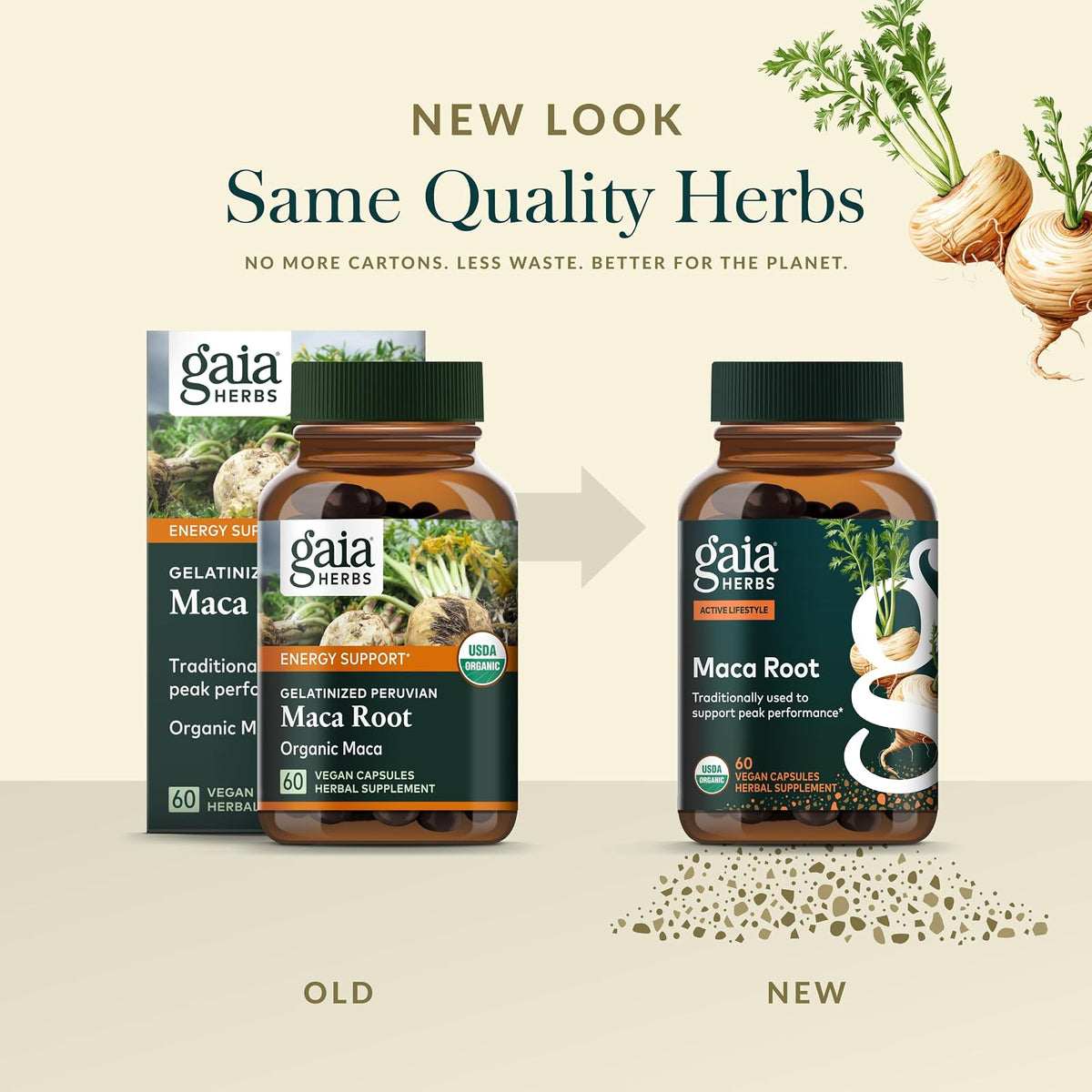 Plant-based energy with Gaia Maca