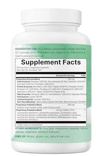 plant-based enzymes for digestive wellness