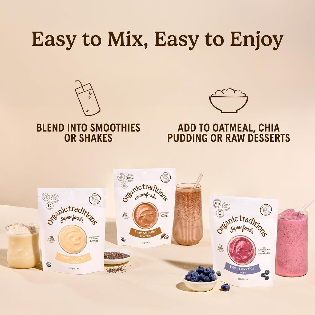 plant-based fiber for daily nutrition